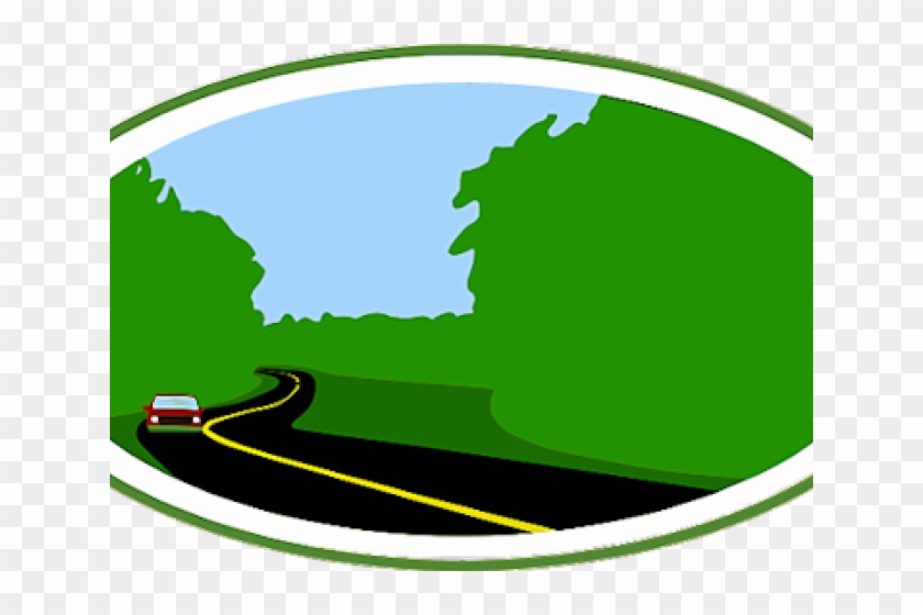 Roadway Clipart Green Road - Roadway Clipart Green Road - Full Size PNG ...