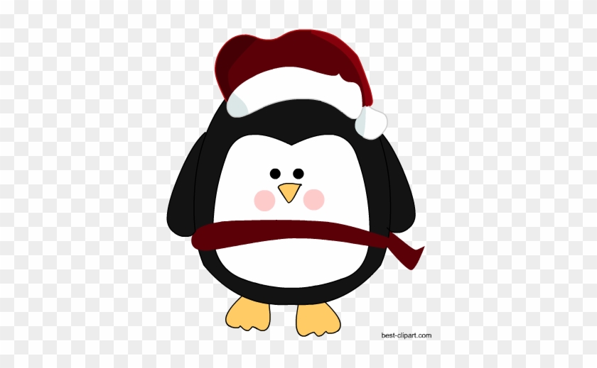 Banner Transparent Cute Christmas Penguins Clipart - Banner Transparent ...