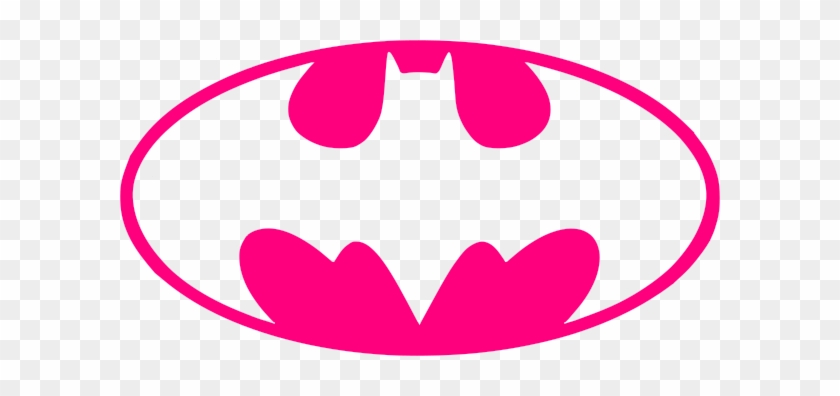 Pink Batman Logo Png - Full Size PNG Clipart Images Download
