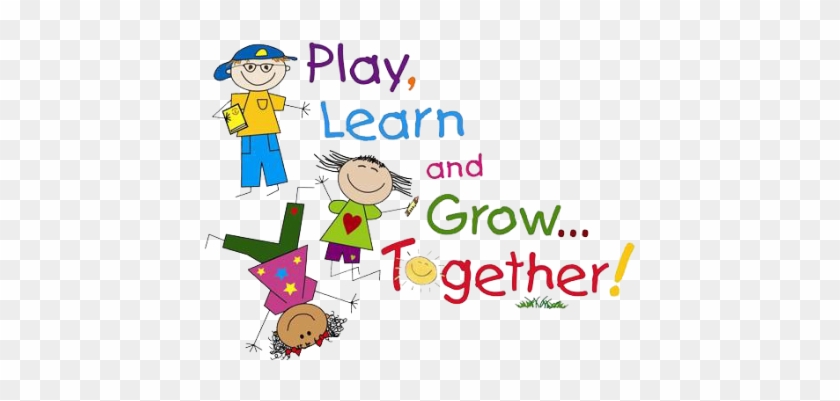 Play Learn Grow Together - Full Size PNG Clipart Images Download