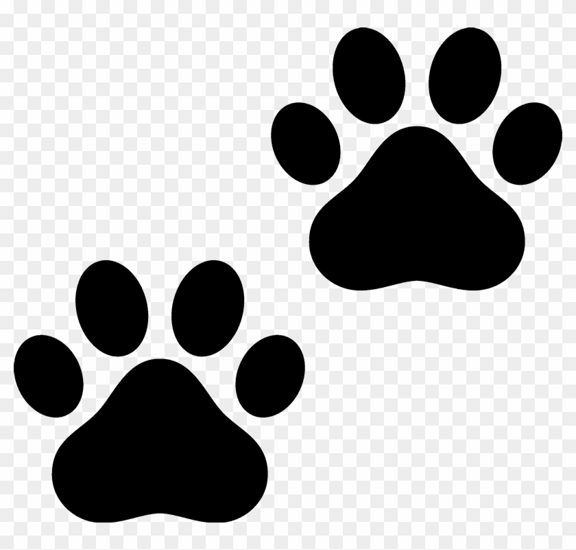 Clipart Dog Paw Print Outline