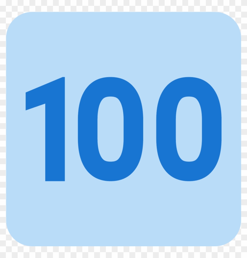 100 Icon - 100 Icon - Full Size PNG Clipart Images Download
