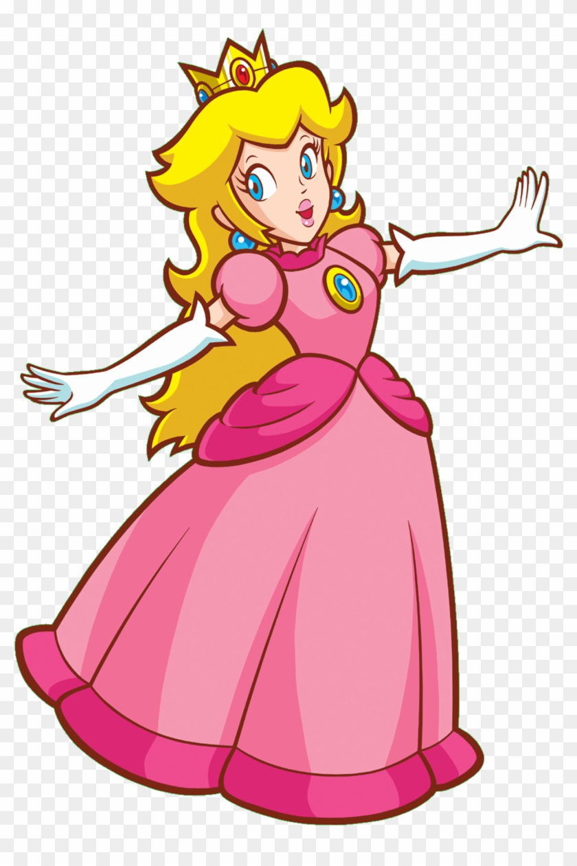 Princess Peach Clipart Transparent - Princess Peach Clipart Transparent ...