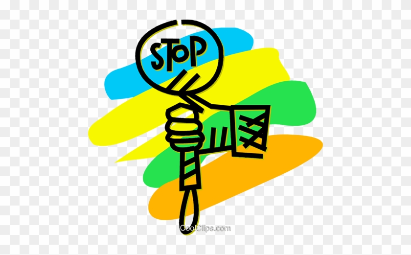 Crossing Guards Royalty Free Vector Clip Art Illustration - Crossing ...