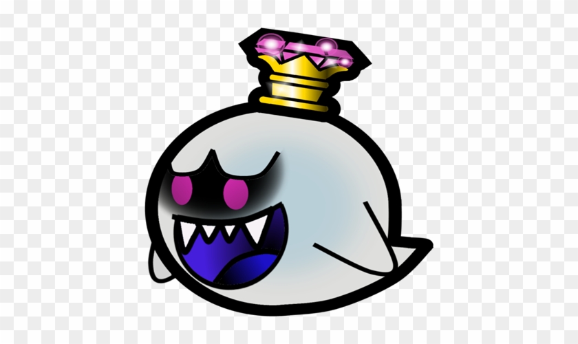 Paper King Boo - Paper King Boo - Full Size PNG Clipart Images Download