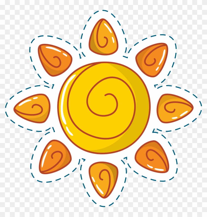 Cute Cartoon Sun - Cute Cartoon Sun - Full Size PNG Clipart Images Download