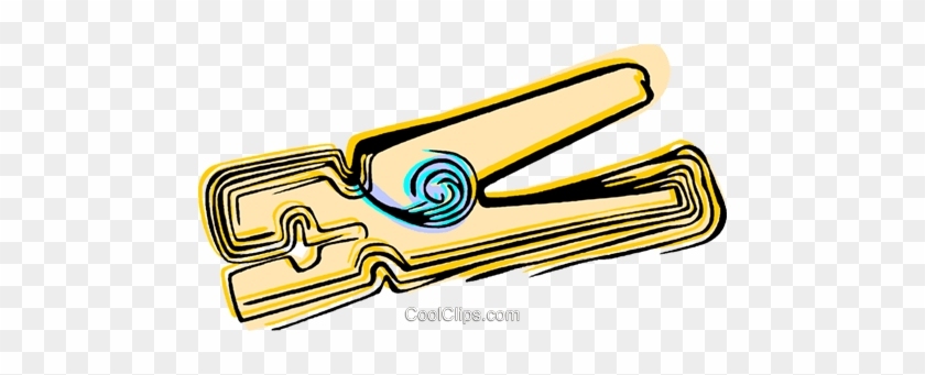 Clothes Pin Royalty Free Vector Clip Art Illustration - Clothes Pin ...