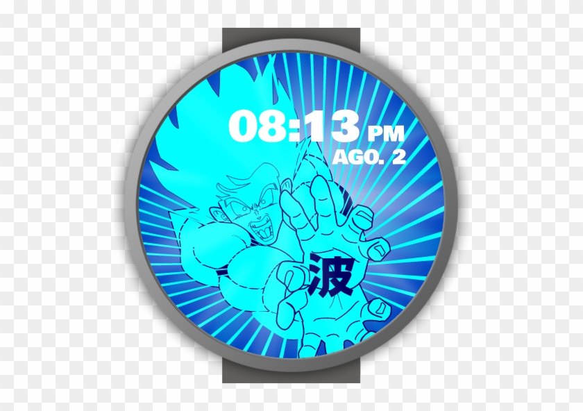 Dragon Ball Z Kamehameha Blue Variant Watch Face Preview - Dragon Ball ...