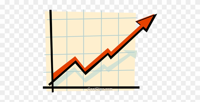 Growth Arrow Royalty Free Vector Clip Art Illustration - Growth Arrow ...