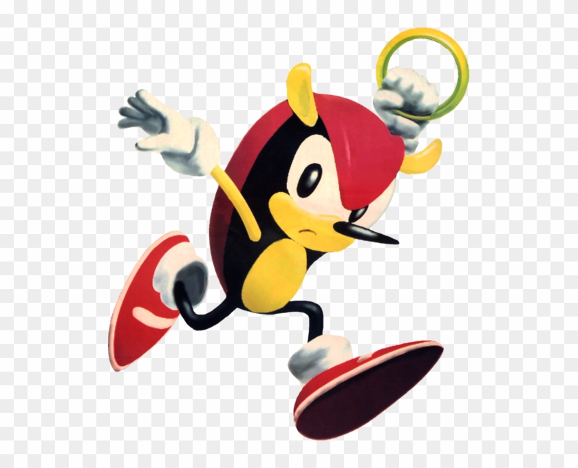 Mighty The Armadillo In Knuckles Chaotix Art Render - Mighty The ...