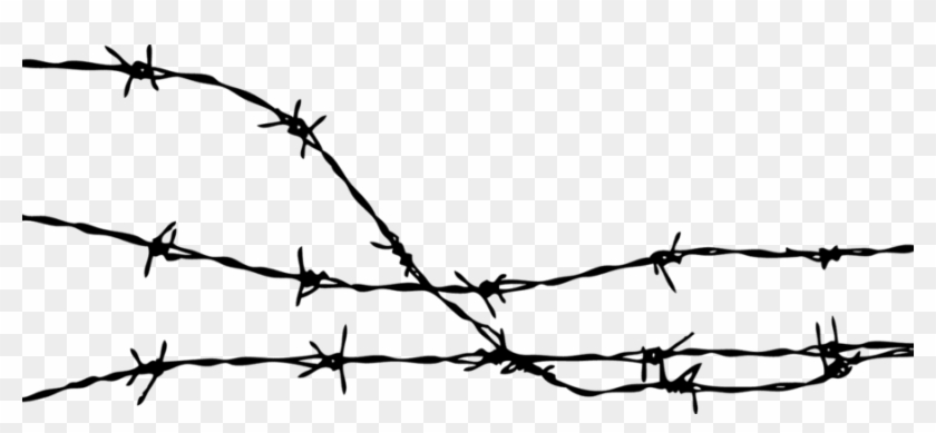 Barbed Wire Silhouette Clipart Barbed Wire Stock Photography - Barbed ...