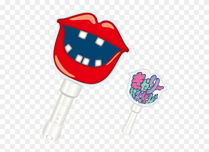 Lip-shaped Light Stick - Lip-shaped Light Stick - Full Size PNG Clipart ...
