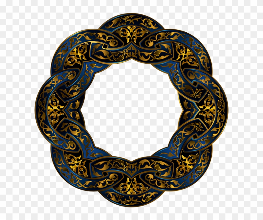 Clip Art Islamic Round Frame Ornament - Clip Art Islamic Round Frame ...