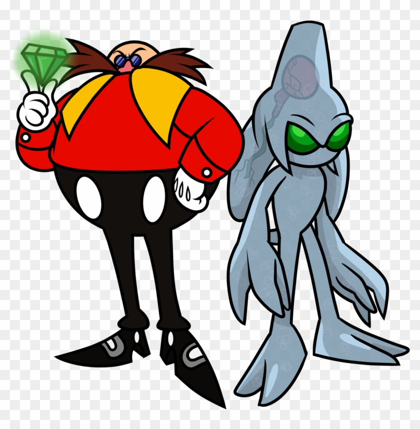 Vector Library Stock Robotnik And Chaos - Vector Library Stock Robotnik ...