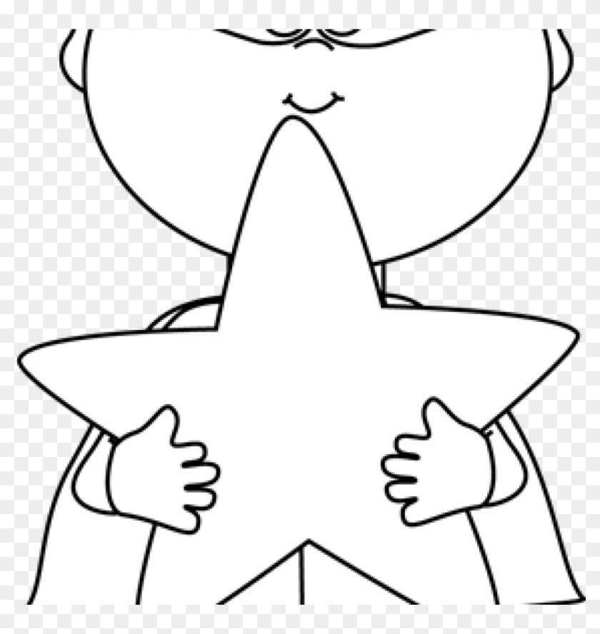 Superhero Clipart Black And White Black And White Boy - Superhero ...