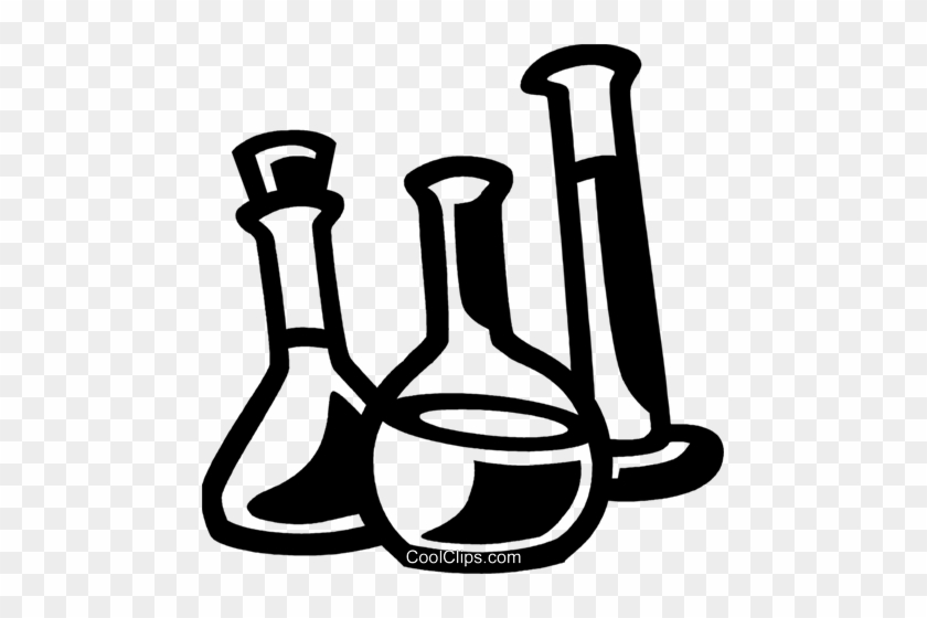 Beakers Flasks And Test Tubes Royalty Free Vector Clip - Beakers Flasks ...