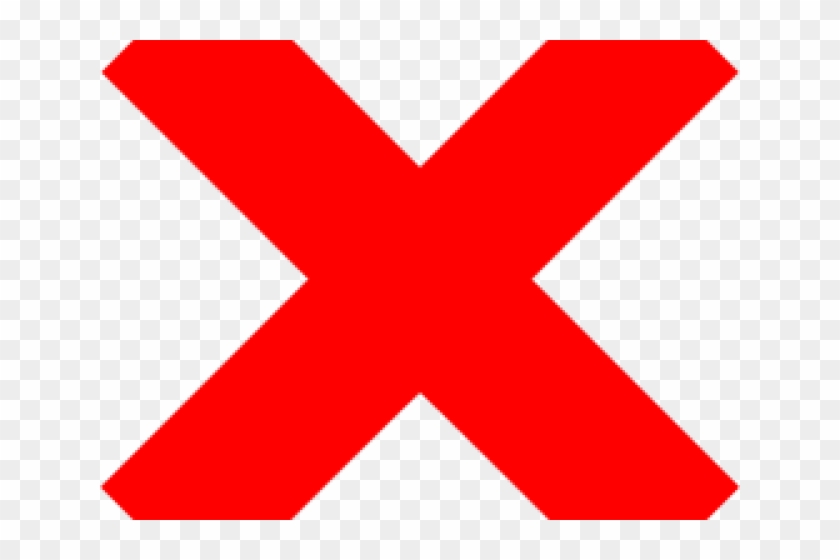 Red Cross Mark Clipart Wrong Answer - Red Cross Mark Clipart Wrong ...