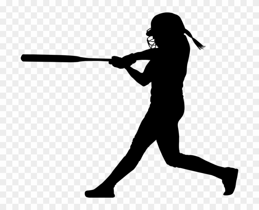 Softball Hitter - Softball Hitter - Full Size PNG Clipart Images Download