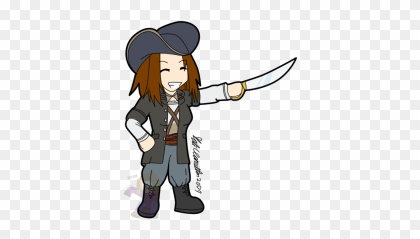 Clipart Black And White Pirate By Homunculuslover On - Clipart Black ...