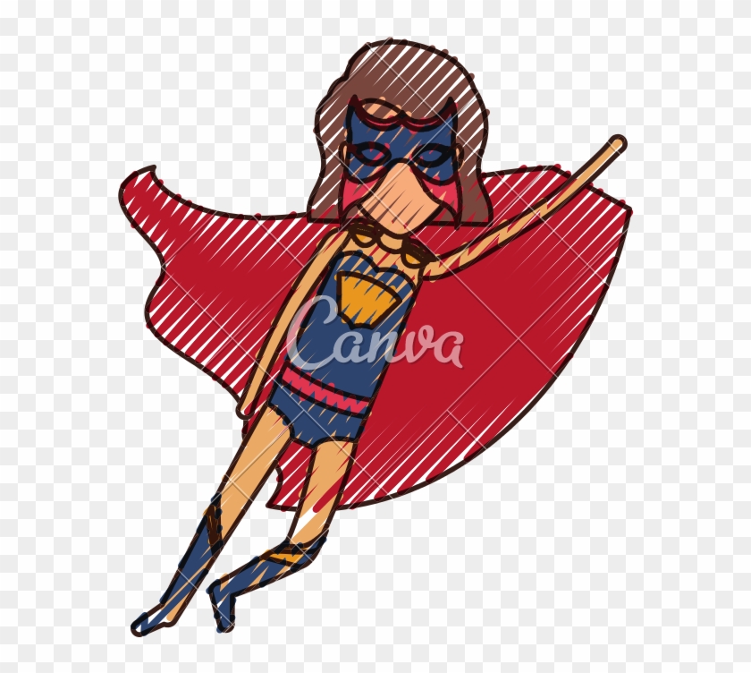 Superhero Faceless Girl With Short Hair - Superhero Faceless Girl With ...