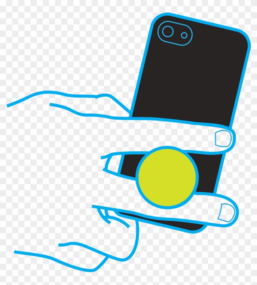 Popsocket Pop Grip Stand Wrap Universeel Popsockets - Free Transparent ...