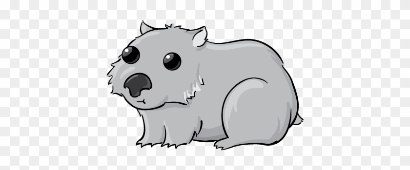 Cartoon Wombat - Wombat Clipart - Full Size PNG Clipart Images Download