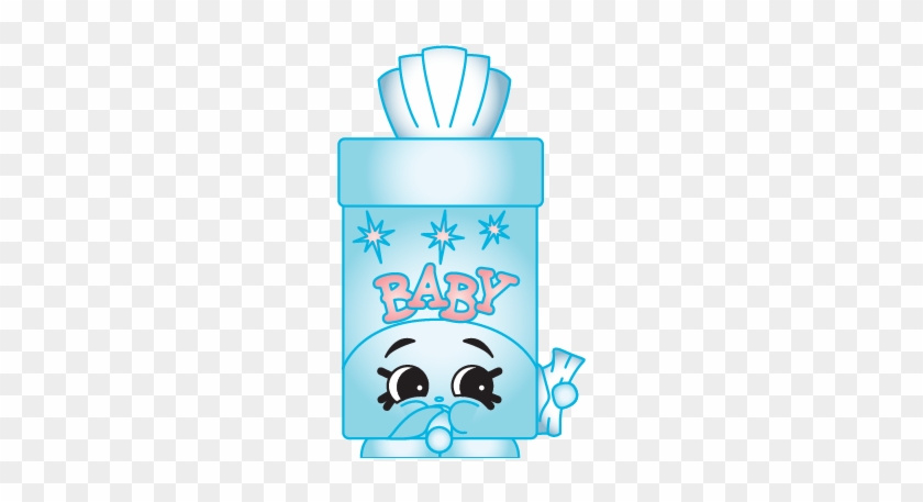 Baby Swipes - Shopkins Season 2 #2-132 Blue Baby Swipes (special - Free ...