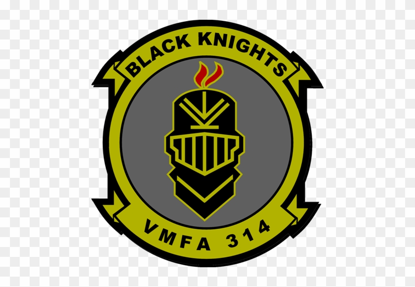 Marine Fighter Attack Squadron - Vmfa 314 Black Knights - Full Size PNG ...