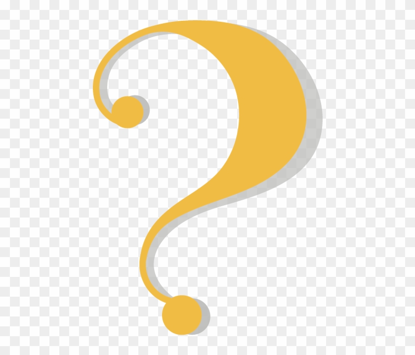 Yellow Question Mark Transparent Background - Full Size PNG Clipart ...