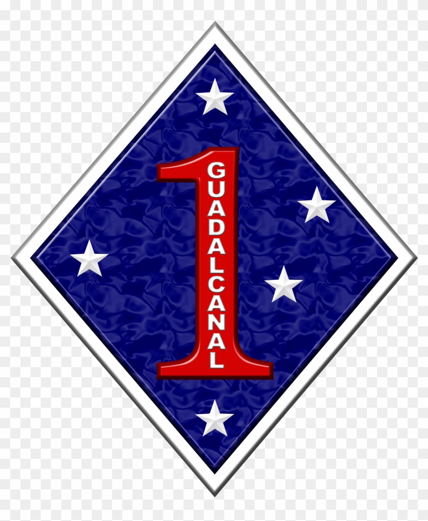 1st Marine Division - First Marine Division Logo - Full Size PNG ...