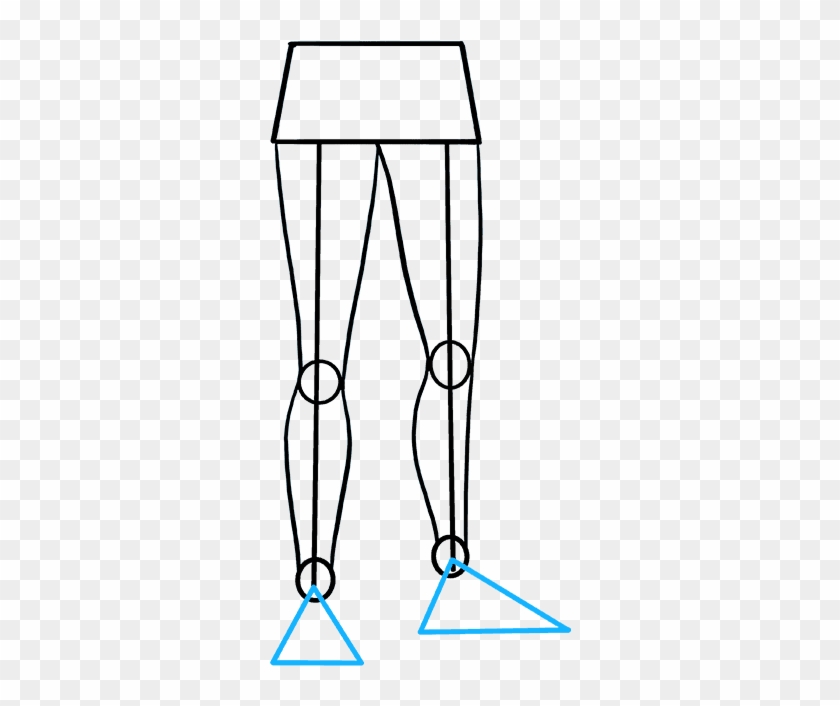How To Draw Legs - How To Draw Legs - Free Transparent PNG Clipart ...