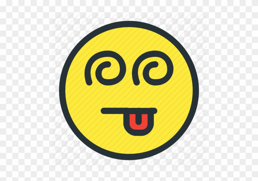 Confuse Emoji Emoticons Face Smiley Toungue Icon - Confuse Emoji ...