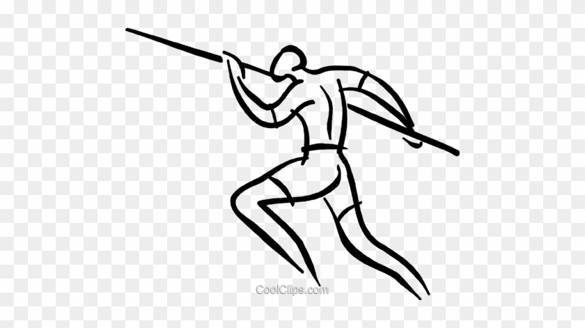 Pole Vault Royalty Free Vector Clip Art Illustration - Pole Vault ...