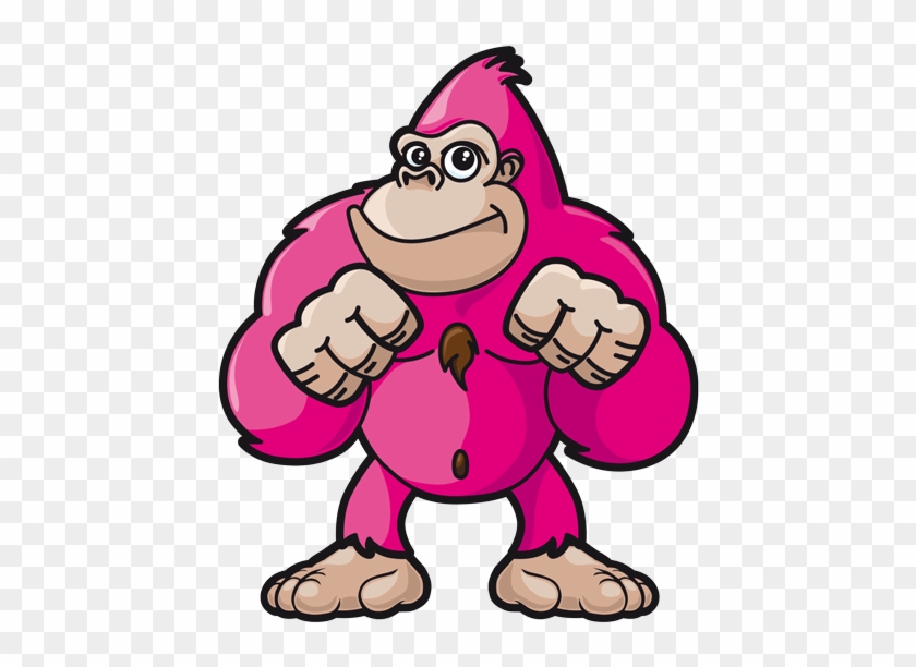 Pink Gorilla Games Transparent Background - Pink Gorilla Games ...