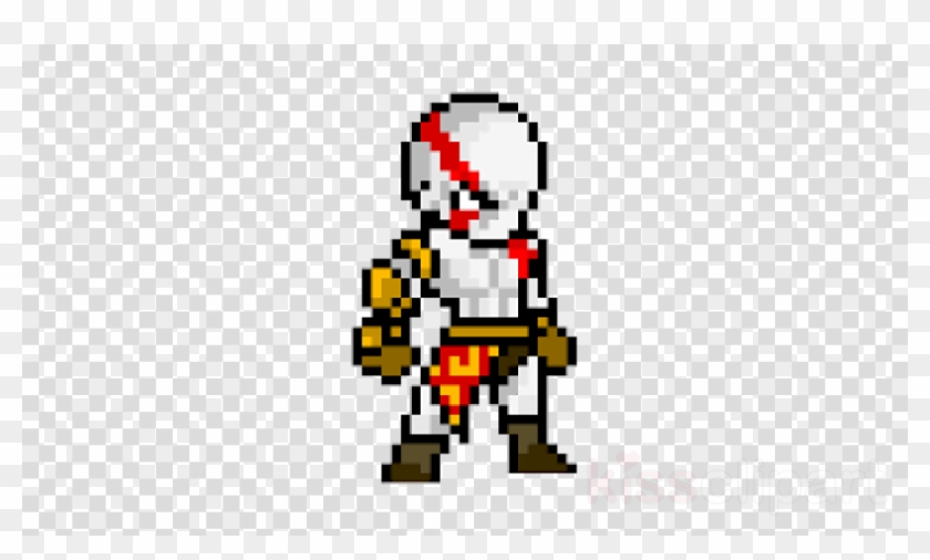 Minecraft Pixel Art Kratos Clipart Minecraft Pixel - Minecraft Pixel ...