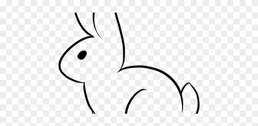 Bunny Rabbit Drawing Line At Getdrawings Com Free For - Bunny Rabbit ...