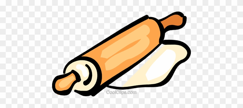Rolling Pins Royalty Free Vector Clip Art Illustration - Rolling Pins ...