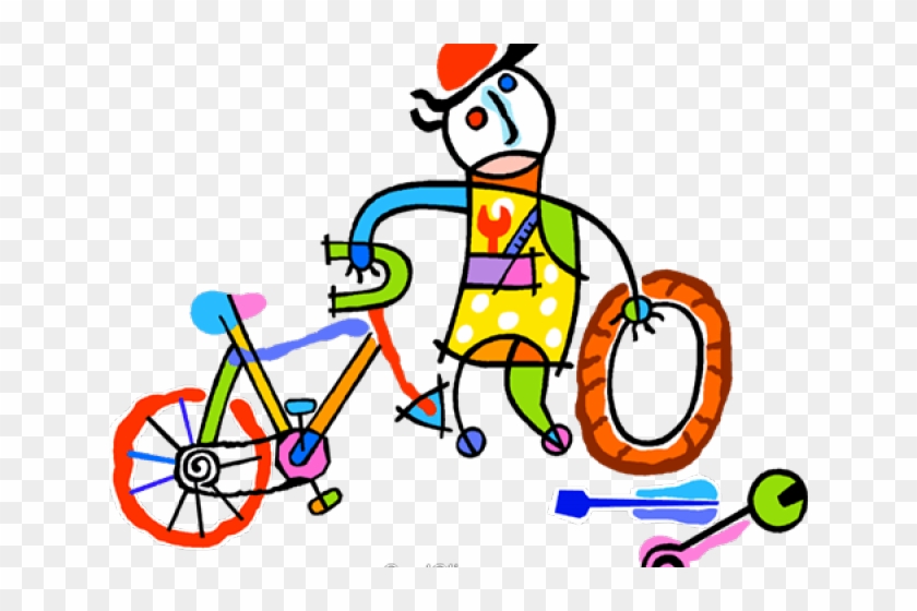 Cycling Clipart Bike Repair - Cycling Clipart Bike Repair - Full Size ...