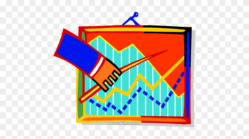 Hand With Pointer And Graph Royalty Free Vector Clip - Hand With ...