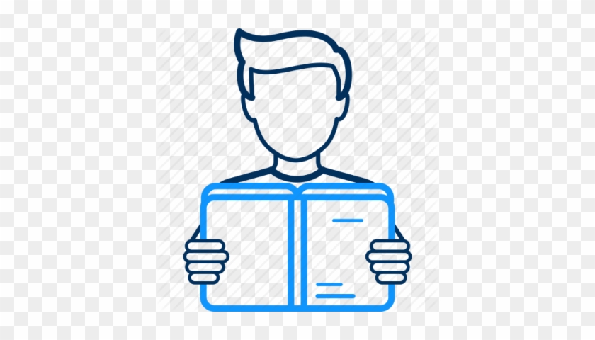 Boy, Busy, Person, Reading, Studying, Working Icon - Boy, Busy, Person ...