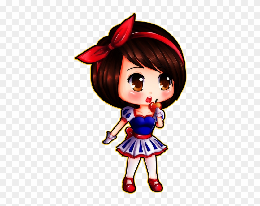 Snow White Clipart Chibi - Snow White Clipart Chibi - Full Size PNG ...