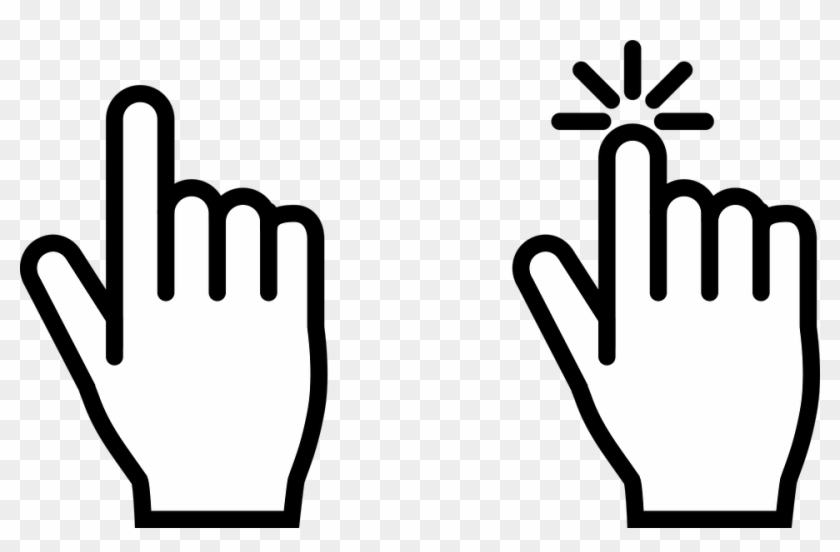 Mouse Cursor Click Clipart Vector - Mouse Cursor Click Clipart Vector - Full Size PNG Clipart ...