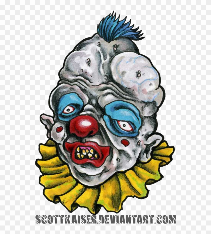 Deformed Clown By Scott - Deformed Clown By Scott - Full Size PNG ...