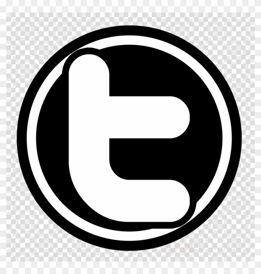 Logo Twitter Preto Png Clipart Haura Salon Muslimah - Logo Twitter ...