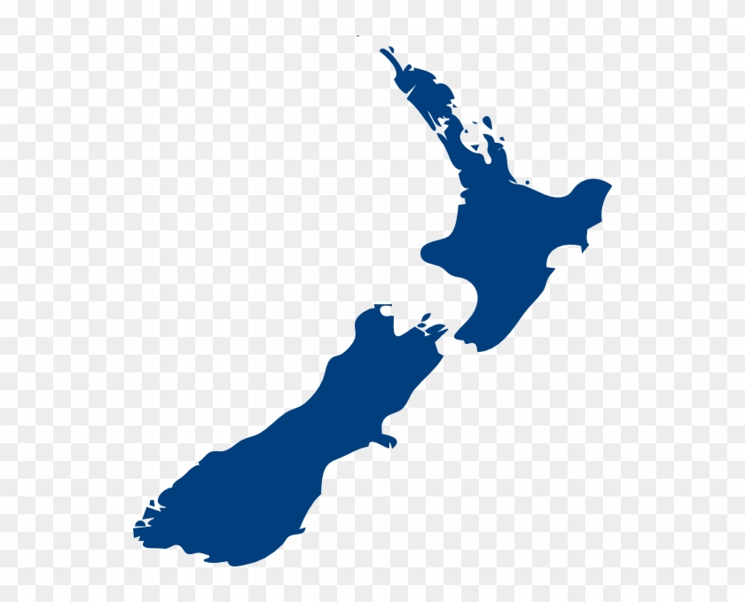 New Zealand Map Clipart - Full Size PNG Clipart Images Download