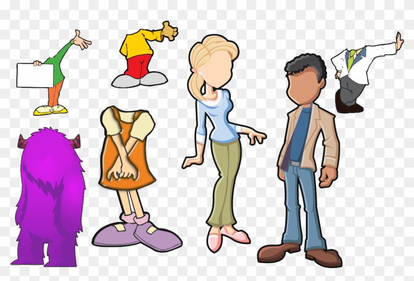 Cartoon Character Creator - Cartoon - Full Size PNG Clipart Images Download