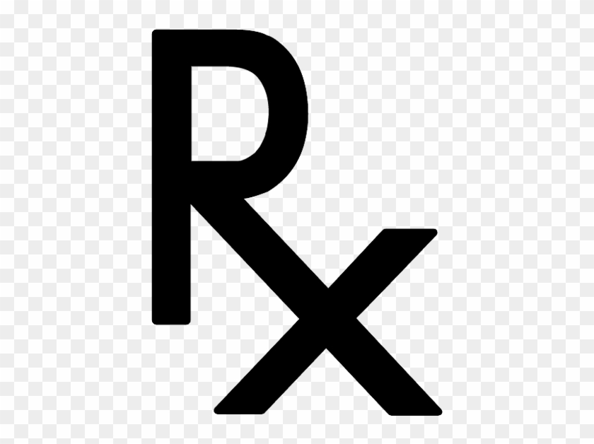 Rx Pharmacy Prescription Symbol Black - Pharmacy Symbol Rx - Full Size ...