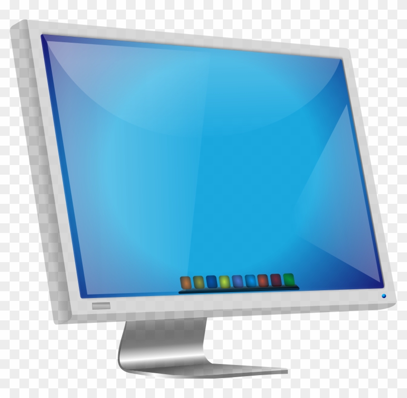 Screen Clipart Computer Part - Monitor Clipart - Full Size PNG Clipart ...