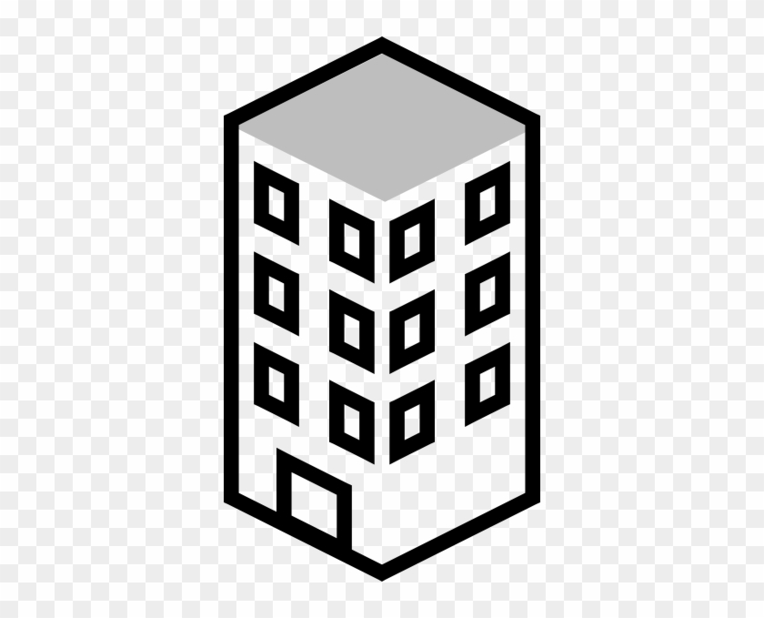 Building Clip Art - Building Clipart Black And White - Full Size PNG ...