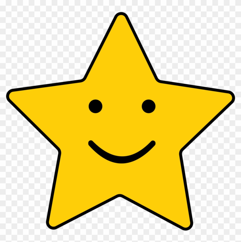 Cute Star Clipart - Smile Star - Full Size PNG Clipart Images Download